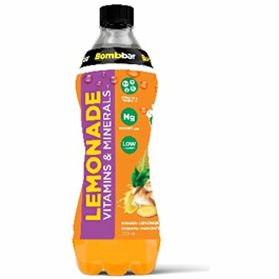 Напиток Bombbar Лимонад Имбирь Лемонграсс безалкогольный с витаминами 500 мл