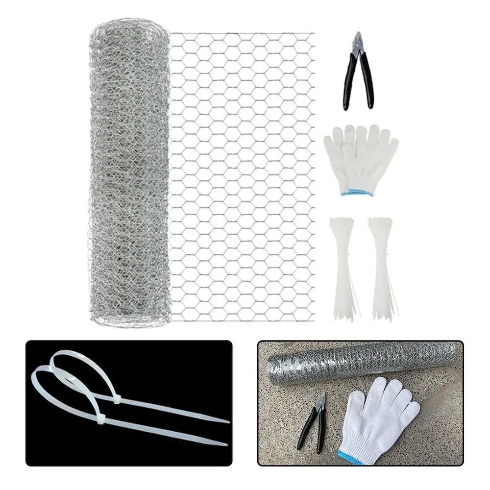 Сетка садовая газонная от кротов, Оцинкованная сталь,50г/кв. м