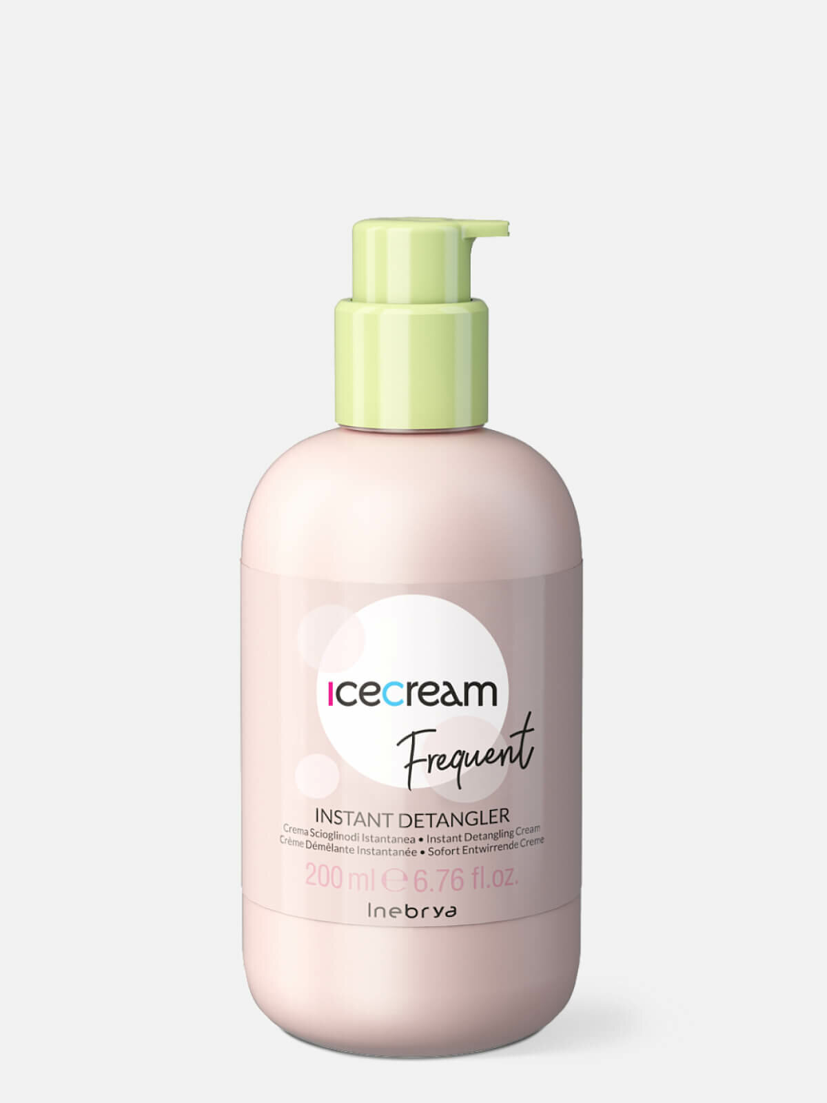 Несмываемый кондиционер - распутыватель для волос Inebrya Ice Cream Frequent Instant Detangler, 200 мл
