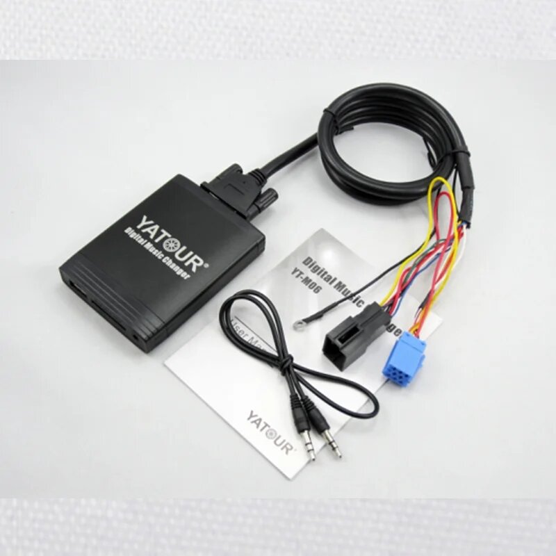 USB Yatour ytmo6 Автомобильный MP3-плеер адаптер для Vw Skoda Audi Seat SD AUX цифровой музыкальный преобразователь