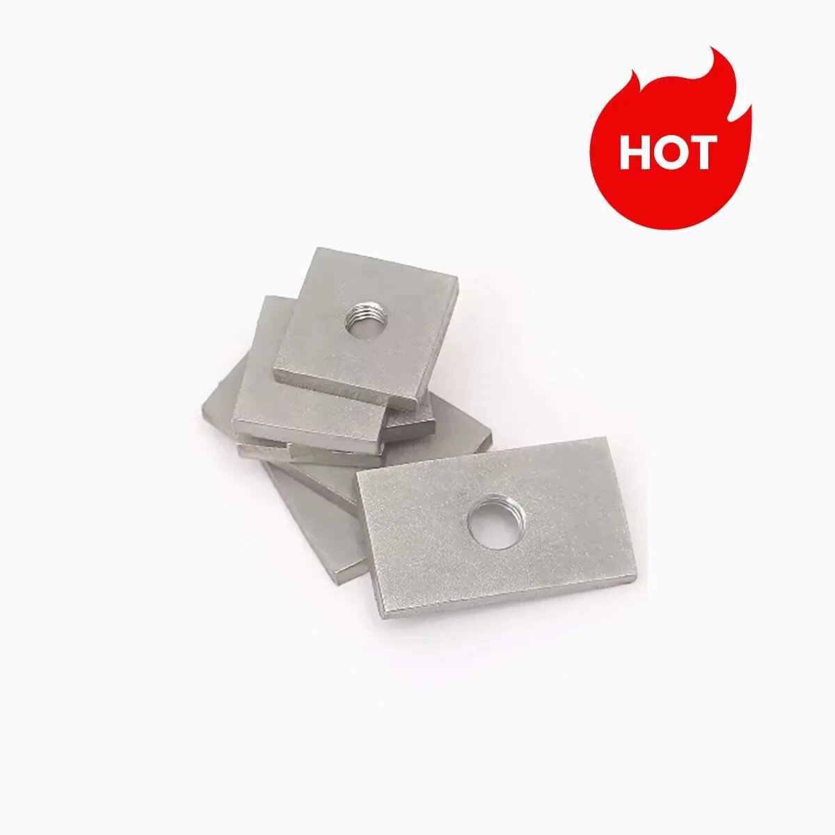 Нестандартные винтовые крышки из нержавеющей стали 304 2-5 шт 5pcs M6(20x20x4)