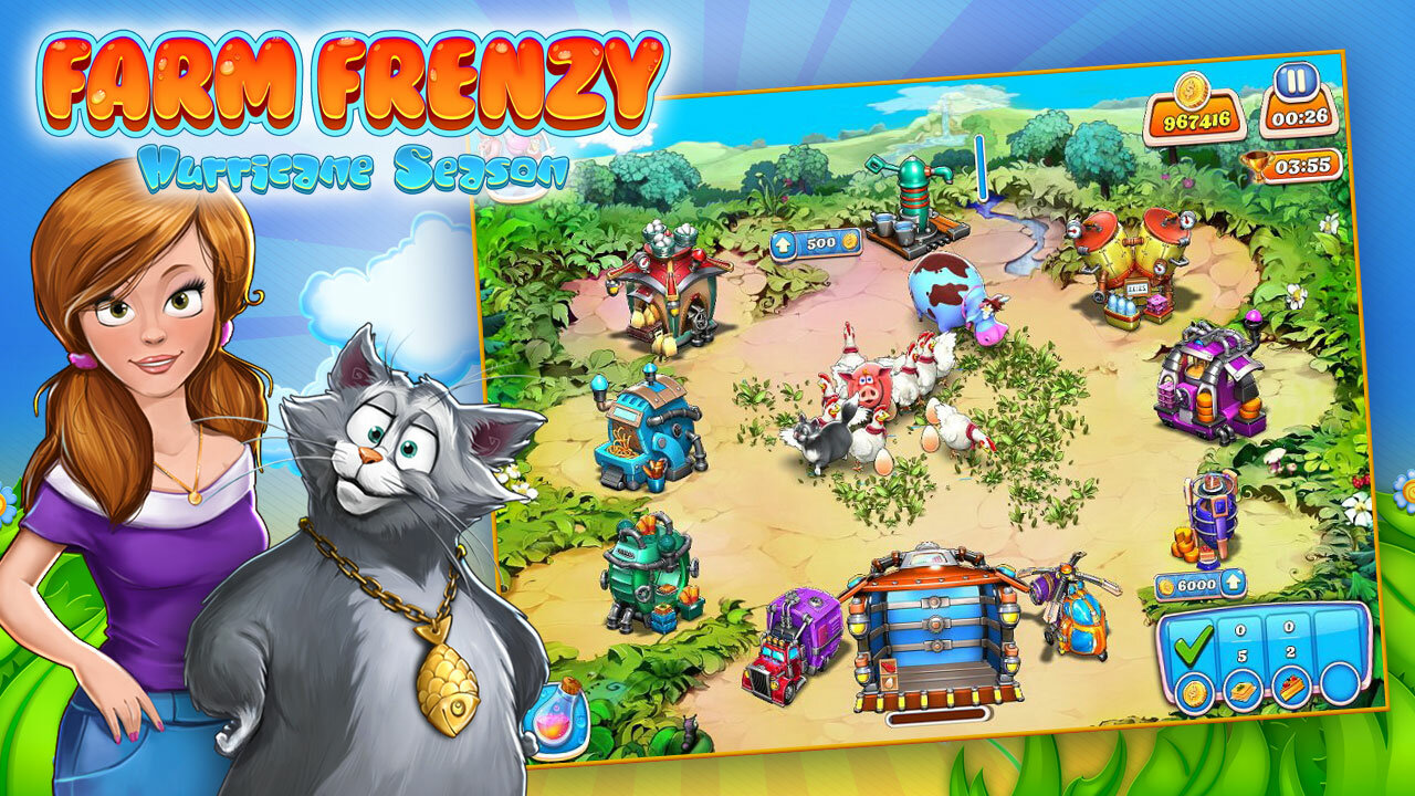 Farm Frenzy: Hurricane Season Steam Ключ • Активация Steam • регион Весь мир