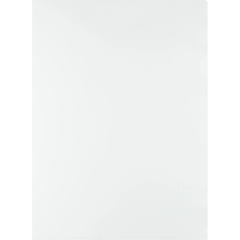 Папка-уголок Выбор есть (Attache Economy) Элементари A4 пластиковая 180 мкм прозрачная (10 штук в упаковке)