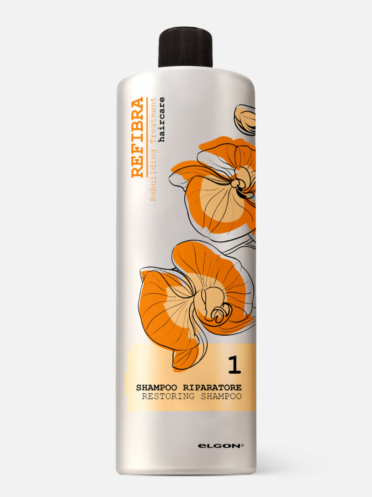 Шампунь для интенсивного восстановления волос Elgon Refibra Restoring Shampoo, 1000 мл