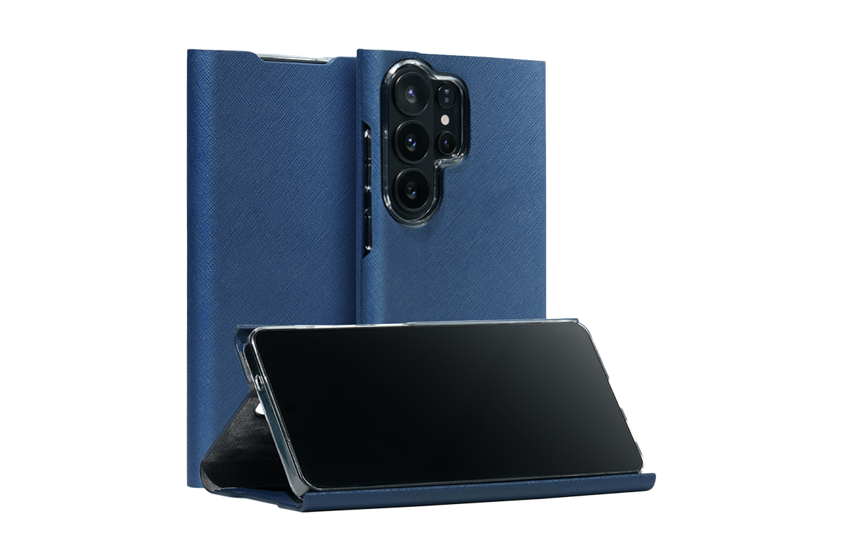 Чехол Araree Bonnet Stand для Samsung Galaxy S26 Ultra, с подставкой, синий