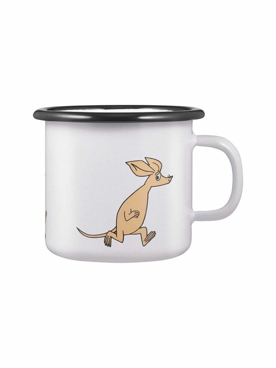 Кружка Muurla Moomin Retro Снифф, эмалированная сталь, 250 мл.