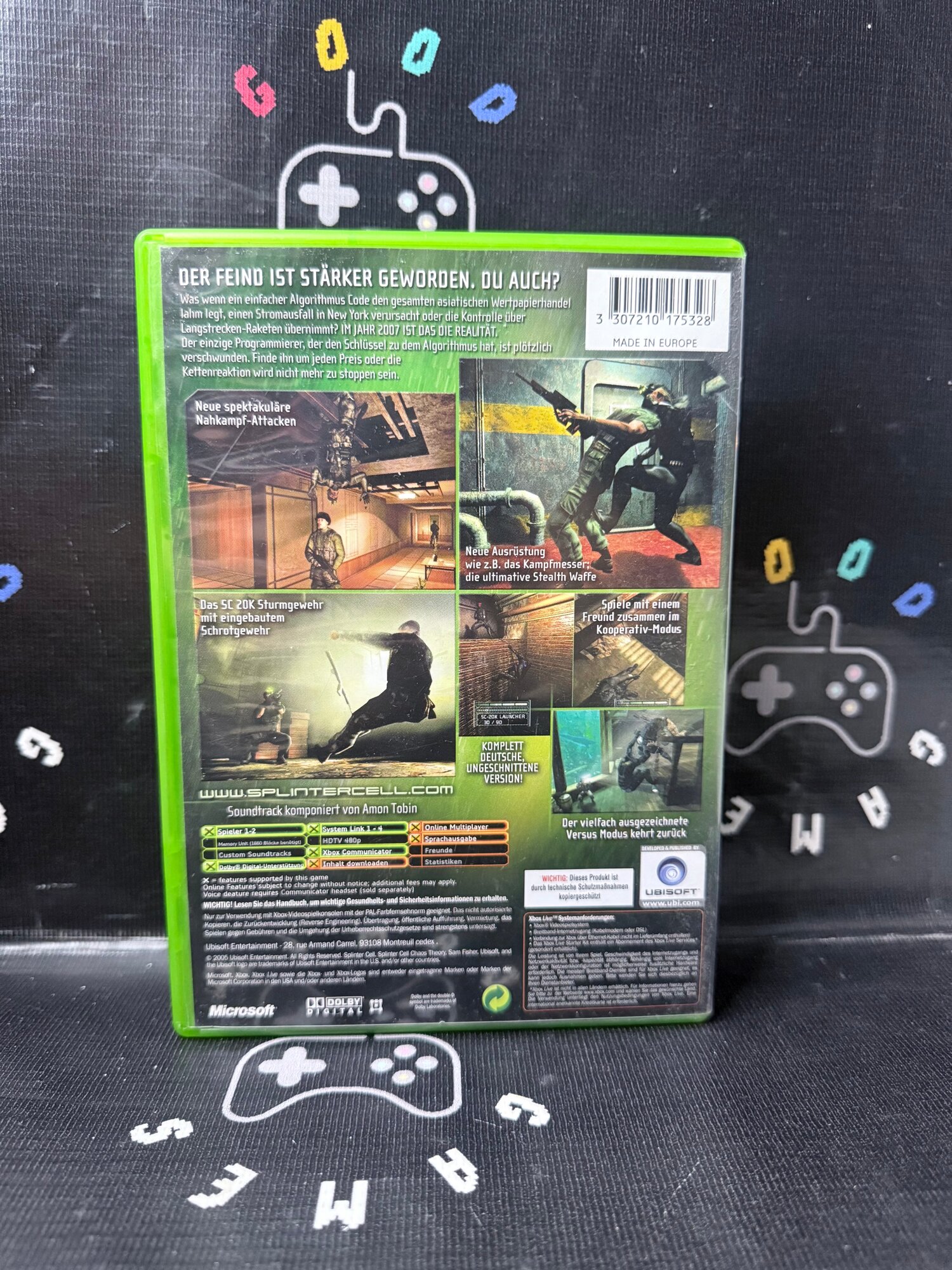 Игра Splinter Cell Chaos Theory xbox — фото 1