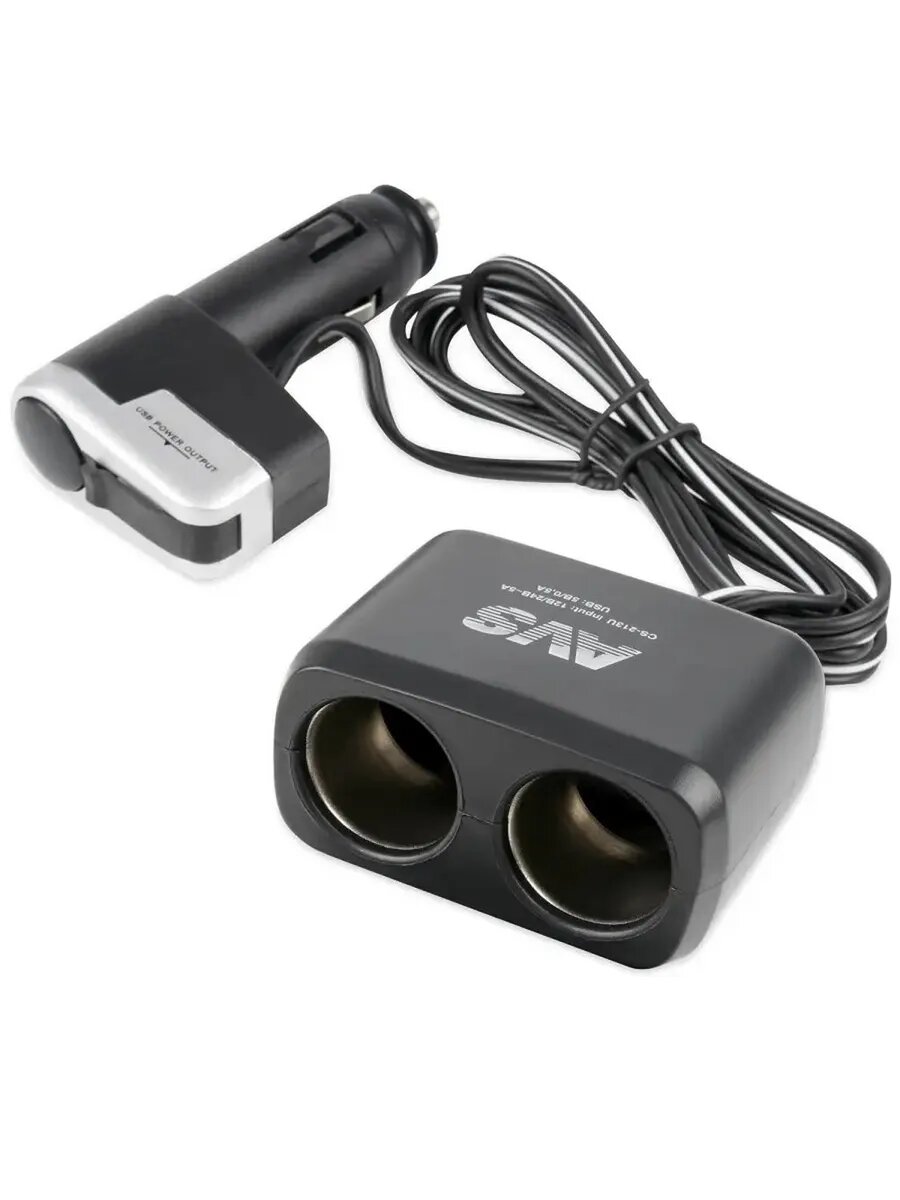 Мультиразветвитель с USB для авто