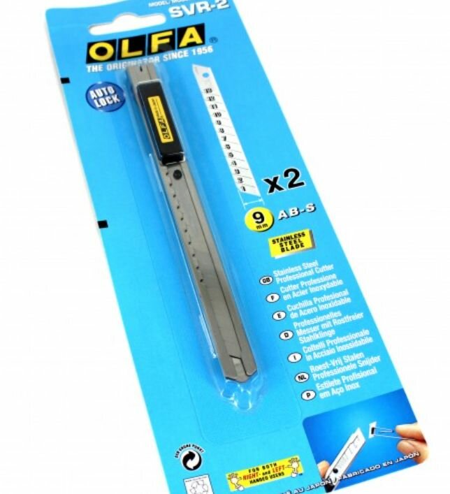 Нож OLFA OL-SVR-2 AUTOLOCK, шт