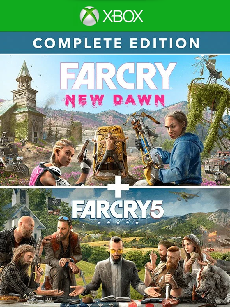 Игра Far Cry New Dawn Deluxe Edition + Far cry 5 Bundle (2в1) для Xbox/Series, рус. озвучка электронный ключ Аргентина
