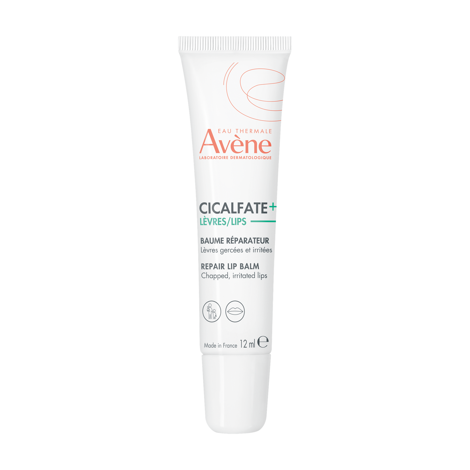 Авен сикальфат+ Бальзам для губ восстанавливающий, 12 мл | AVENE Cicalfate+ Repair lip balm