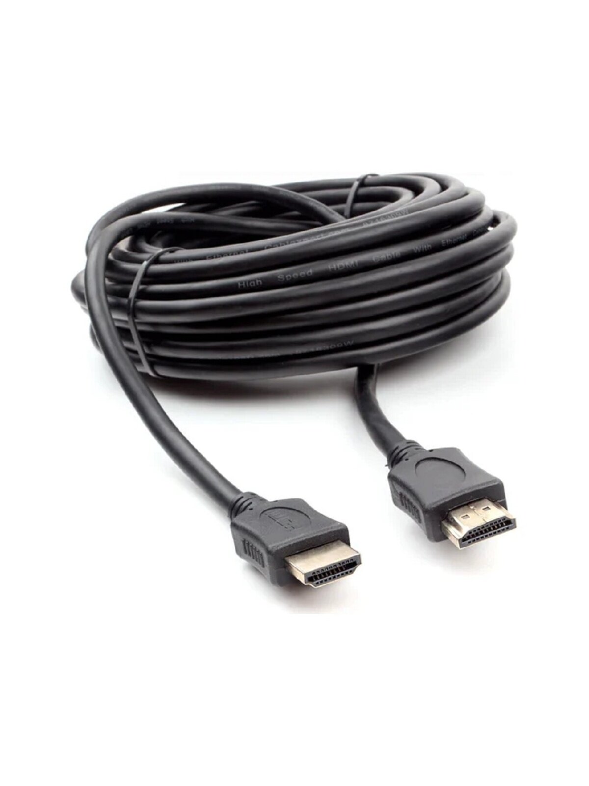 Кабель HDMI Cablexpert CC-HDMI4L-10M, 19M/19M, v2.0, серия Light, позол. контакты, экран, 10м, черный, пакет