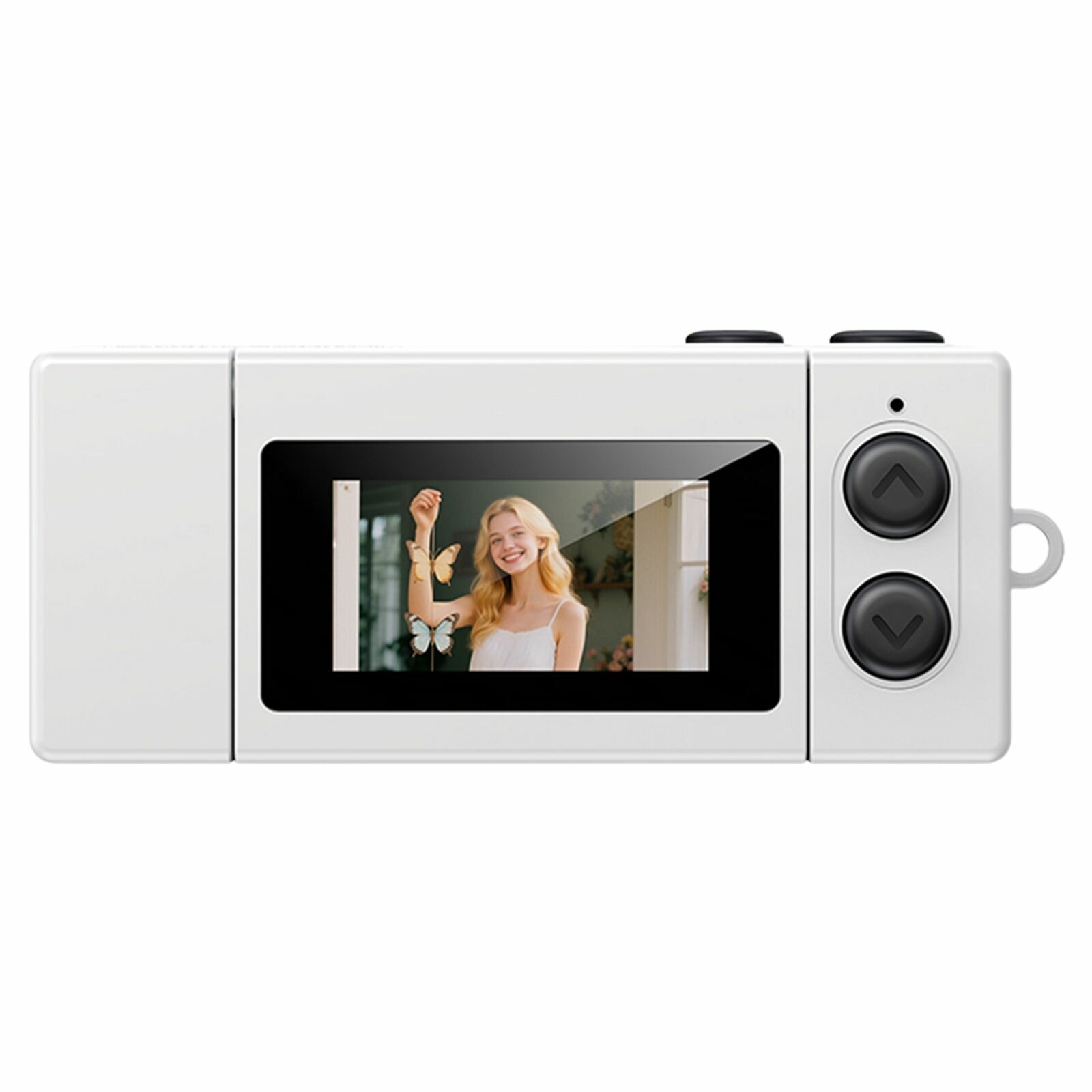 Мини-камера-брошь LK-030, 720P, поворотный экран 0,96