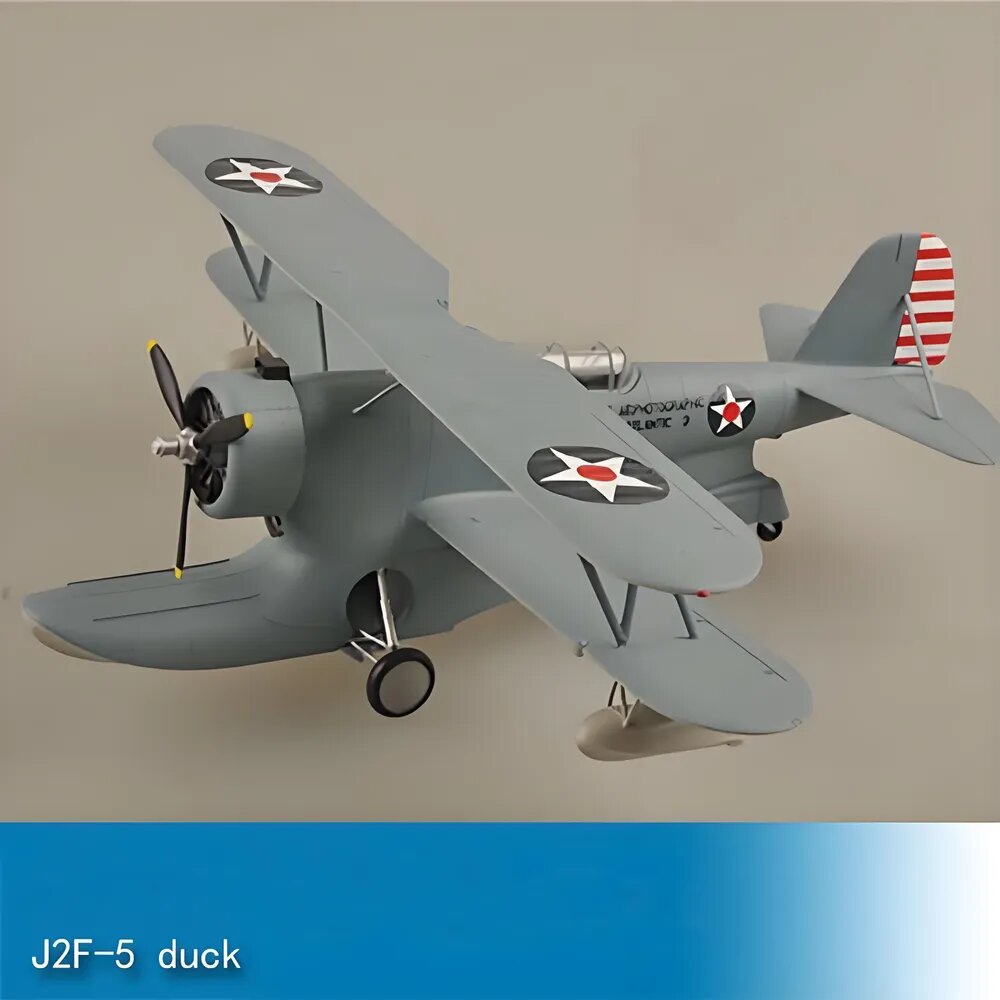 Масштабная модель 1/48 гидросамолета J2F-5 Duck, для коллекционеров и моделистов