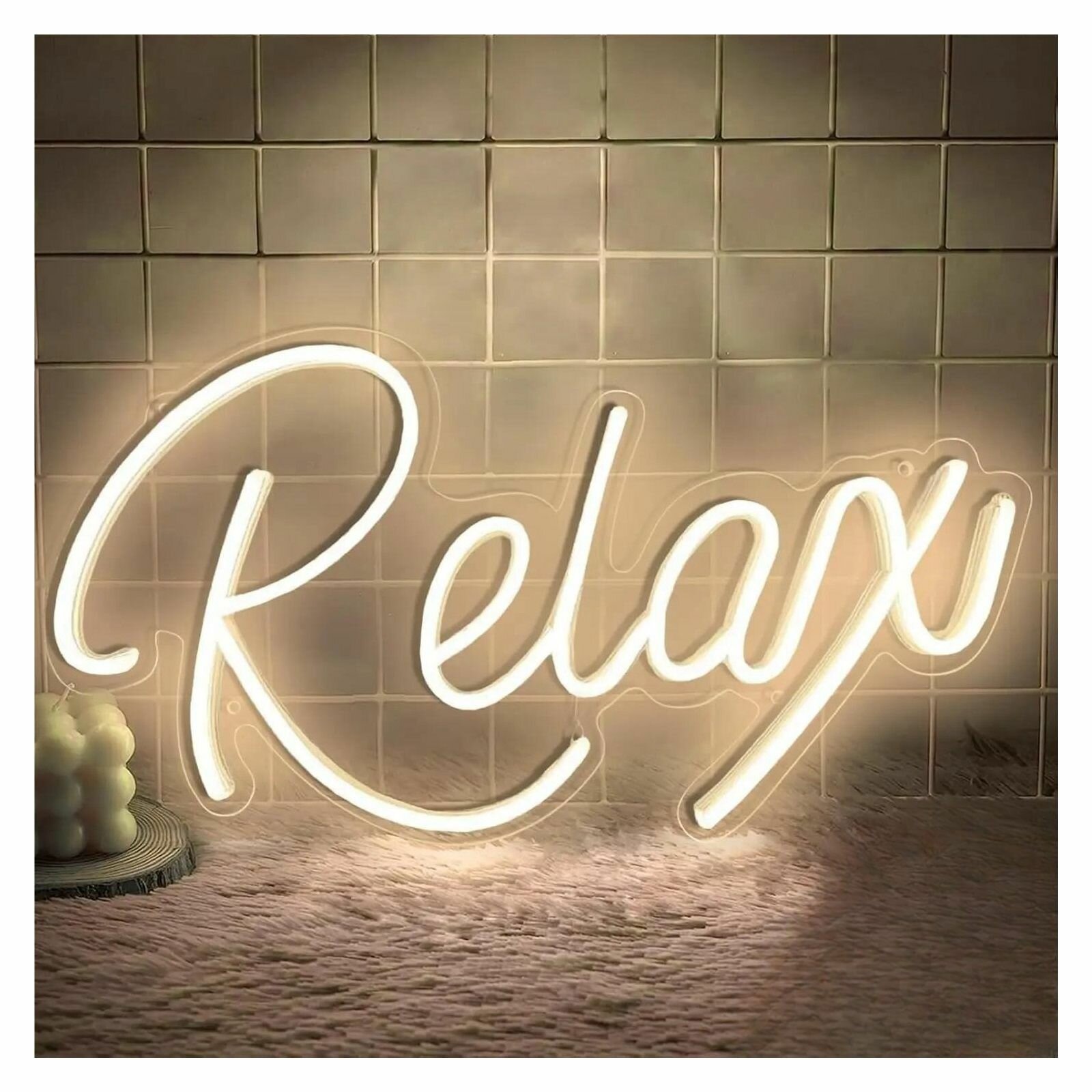 Relax Декор Неоновой Вывески 42смx22см