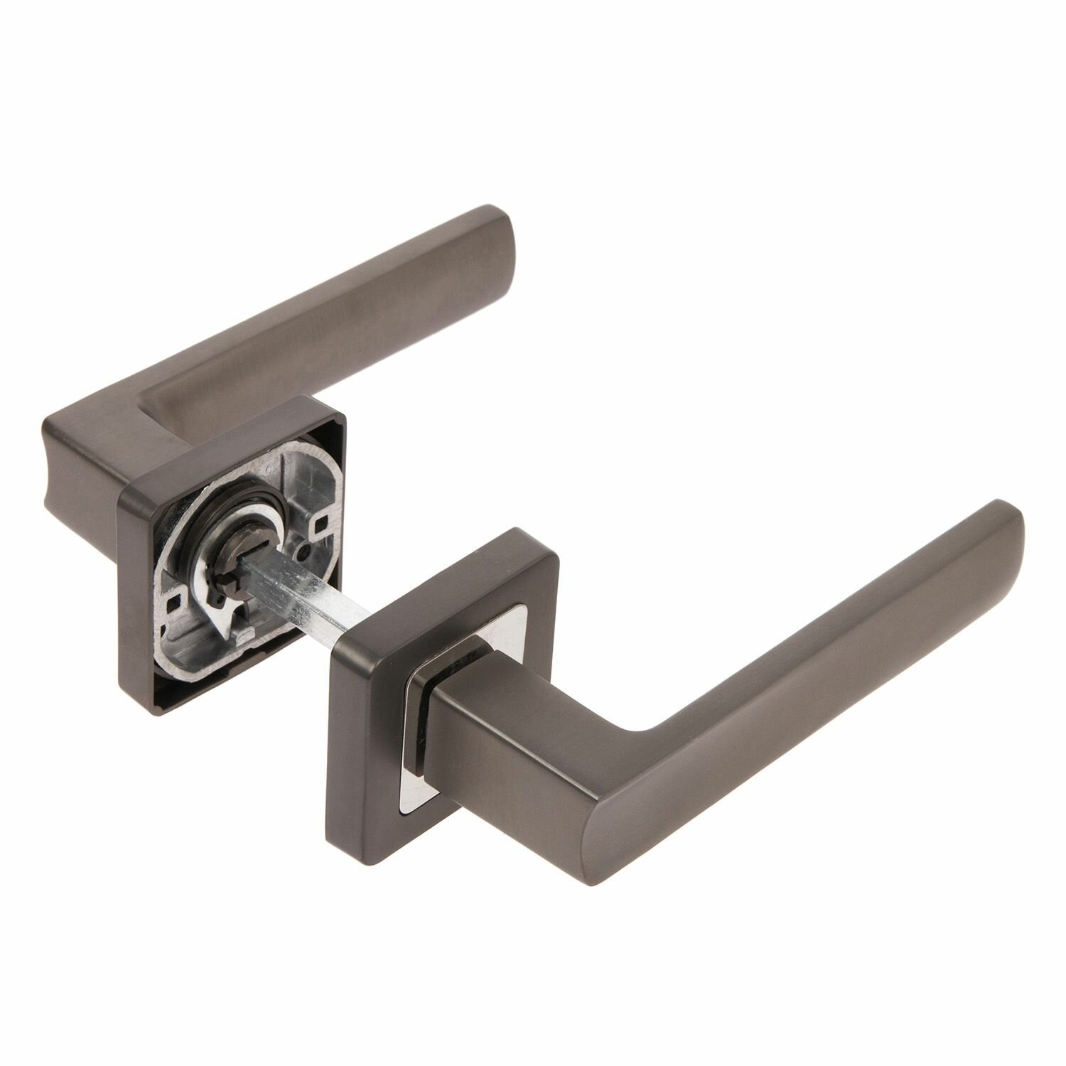 Ручка дверная Code Deco H-22110-A-GRF раздельная, графит