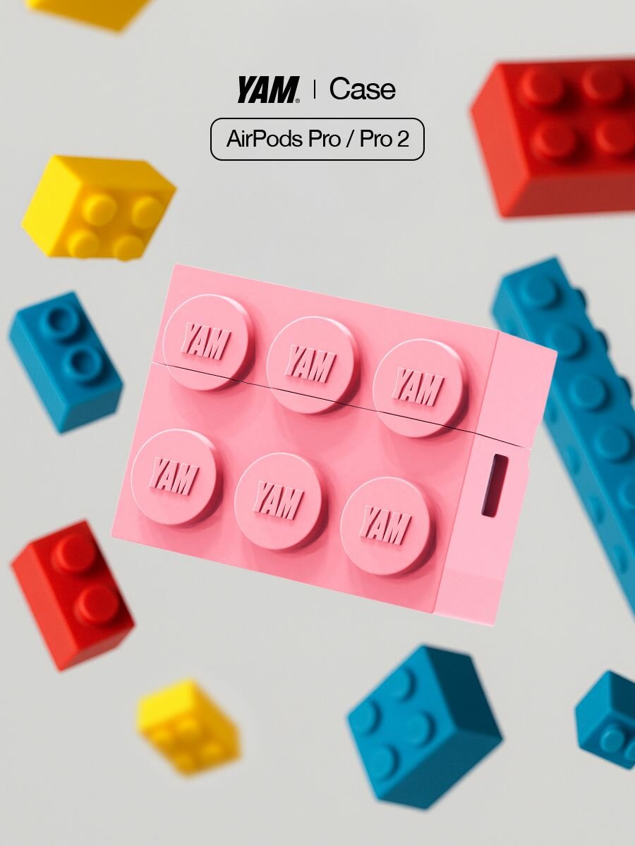 Чехол для наушников Apple AirPods Pro, Pro 2, Конструктор Yam