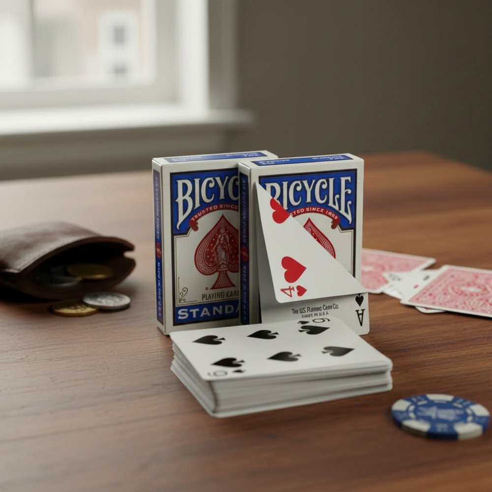 Карты "Bicycle DouBle Face blue" / двойное лицо 62295 Bicycle