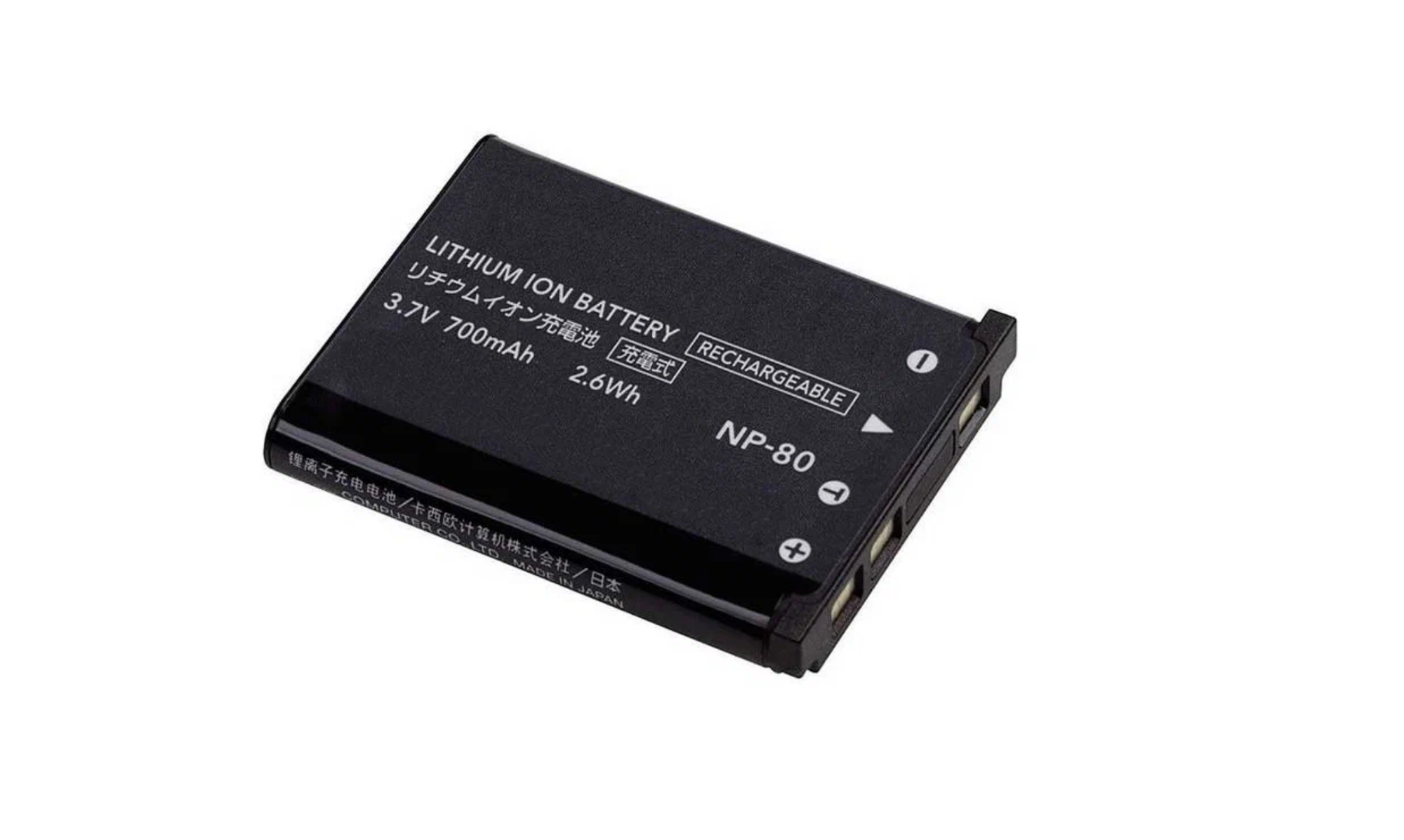 Аккумуляторная батарея MyPads 700mAh NP-80 для фотоаппарата CASIO Exilim EX-ZS160/ EX-H60/ EX-ZS170/ EX-JE10/ EX-N5
