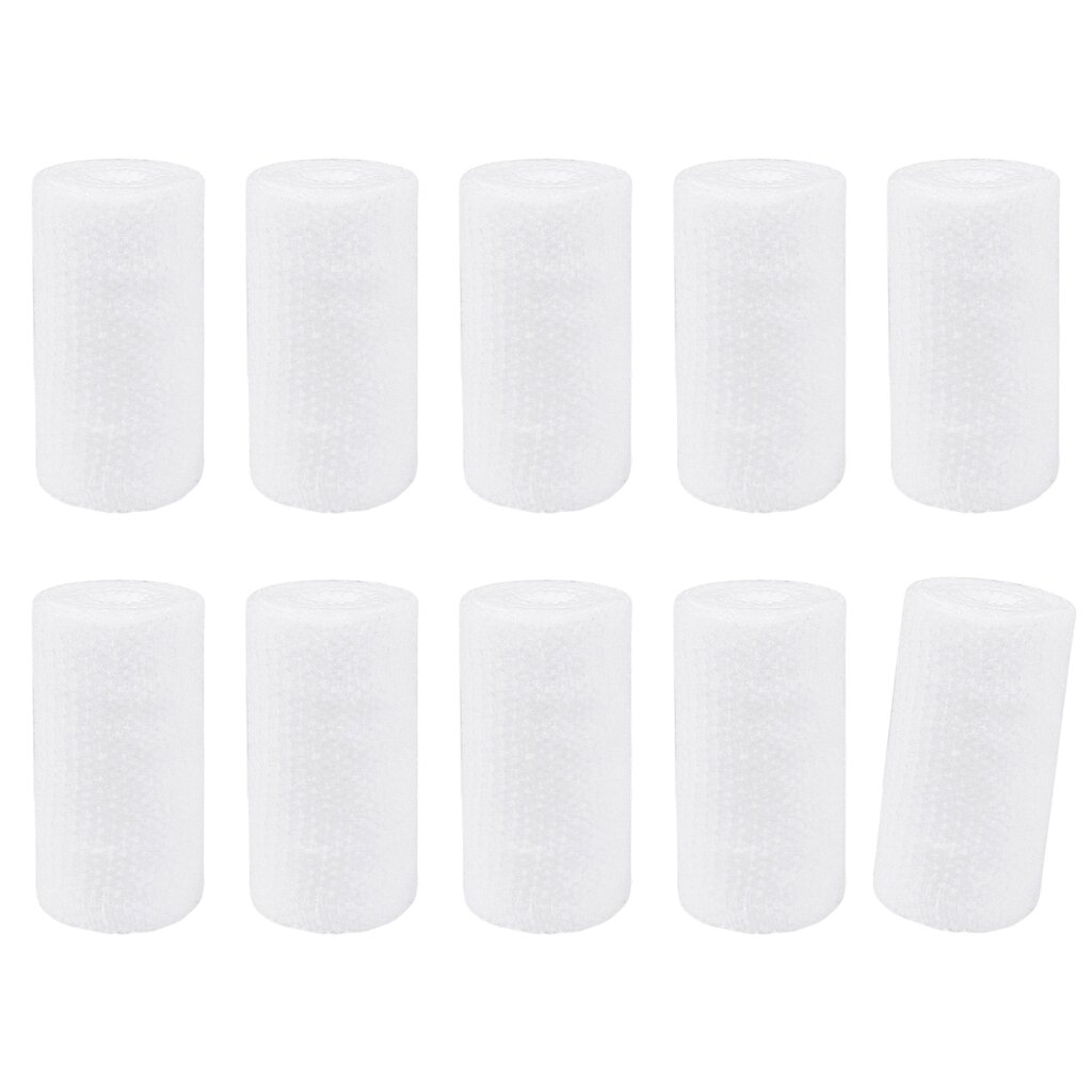10 шт, сетчатый бинт, эластичный бинт для отскока-белый-6X400CM