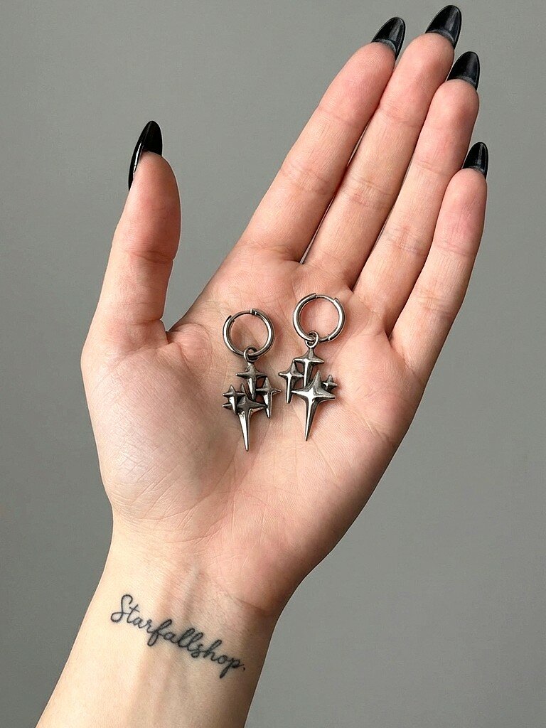 Серьги-трансформеры, славянский оберег
