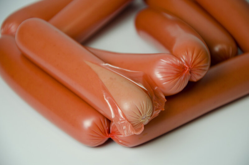 Полиамидная непроницаемая оболочка Альфа 32мм ( 30,4метра ) для сарделек , сосисок , колбасок.