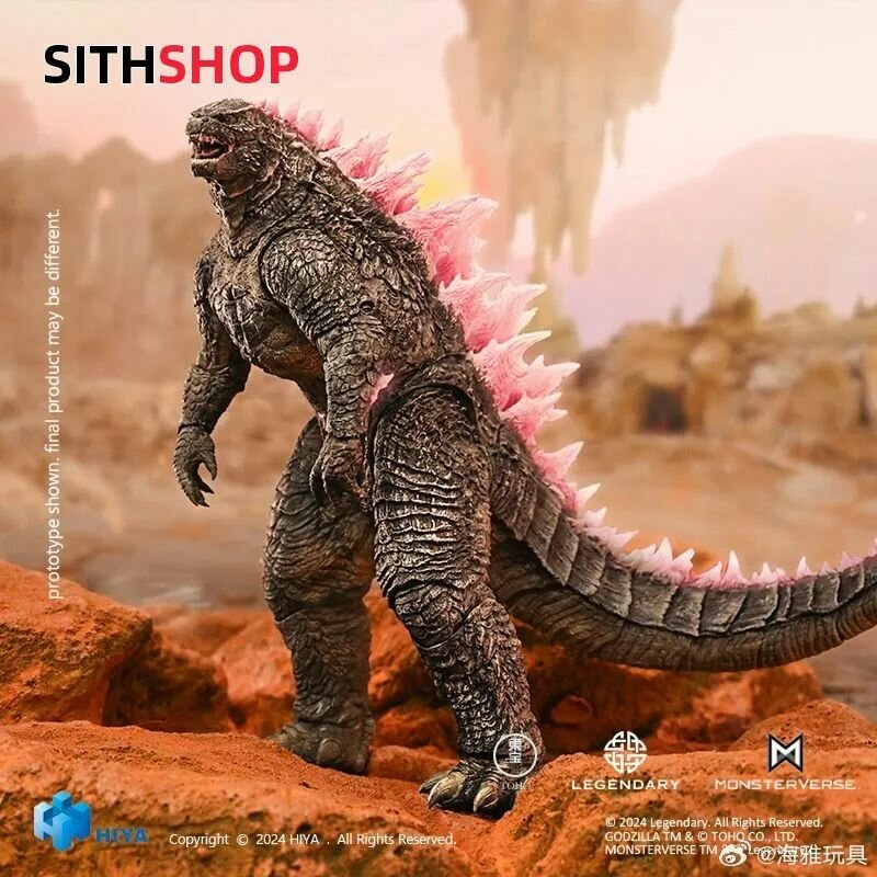 Фигурка Hiya Toys Godzilla vs Kong 2 The New Empire - Godzilla Evolved Ver. Exquisite Basic 7 Inch Action Figure