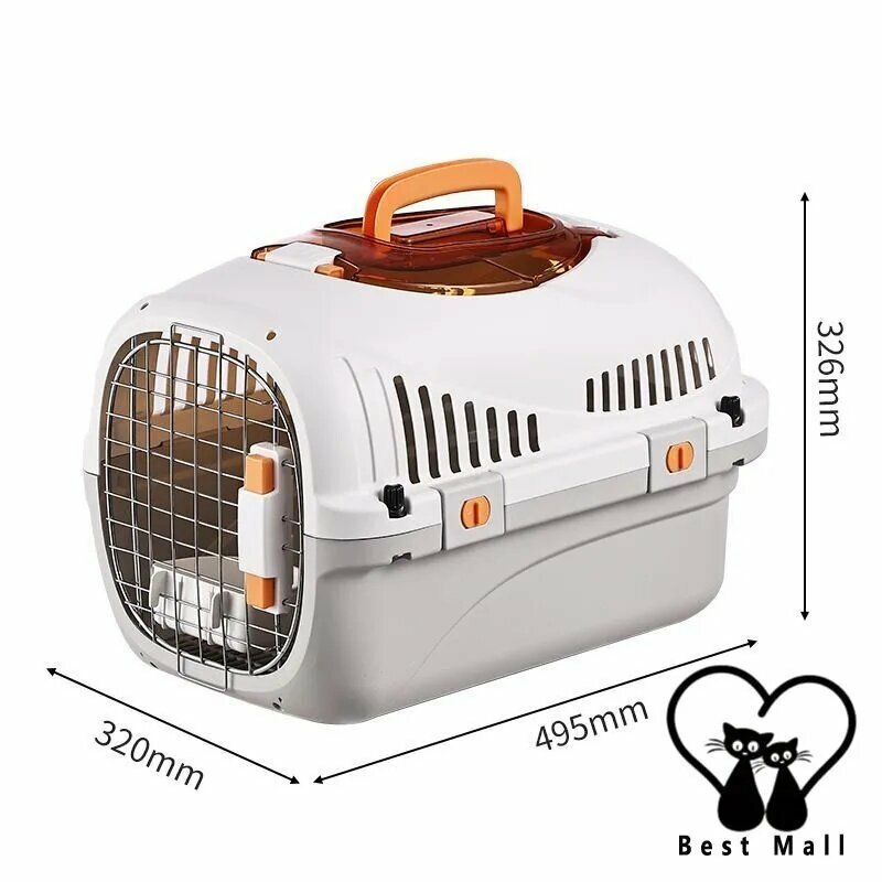 Чехол для переноски домашних животных (с люком в крыше, контейнером для корма и отделителем мочи)