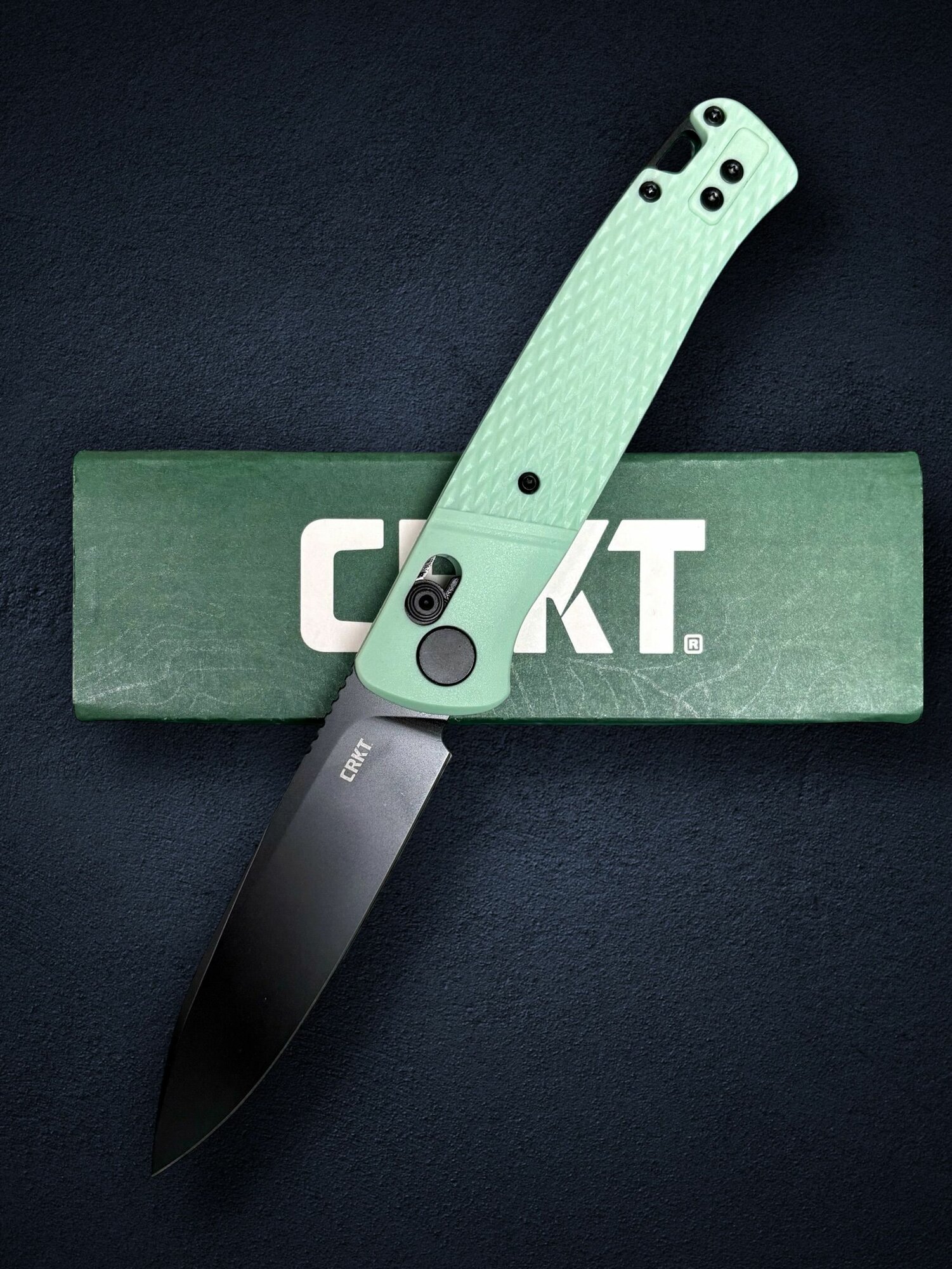 Складной нож CRKT Onion Counterpart Aqua, K430BKP
