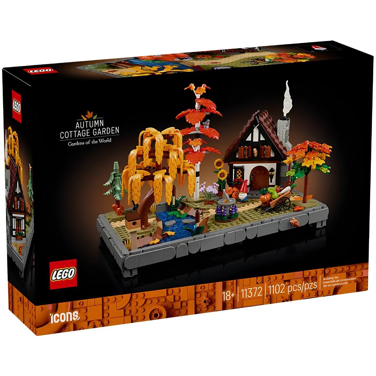 Конструктор LEGO Icons 11372 Осенний коттеджный сад