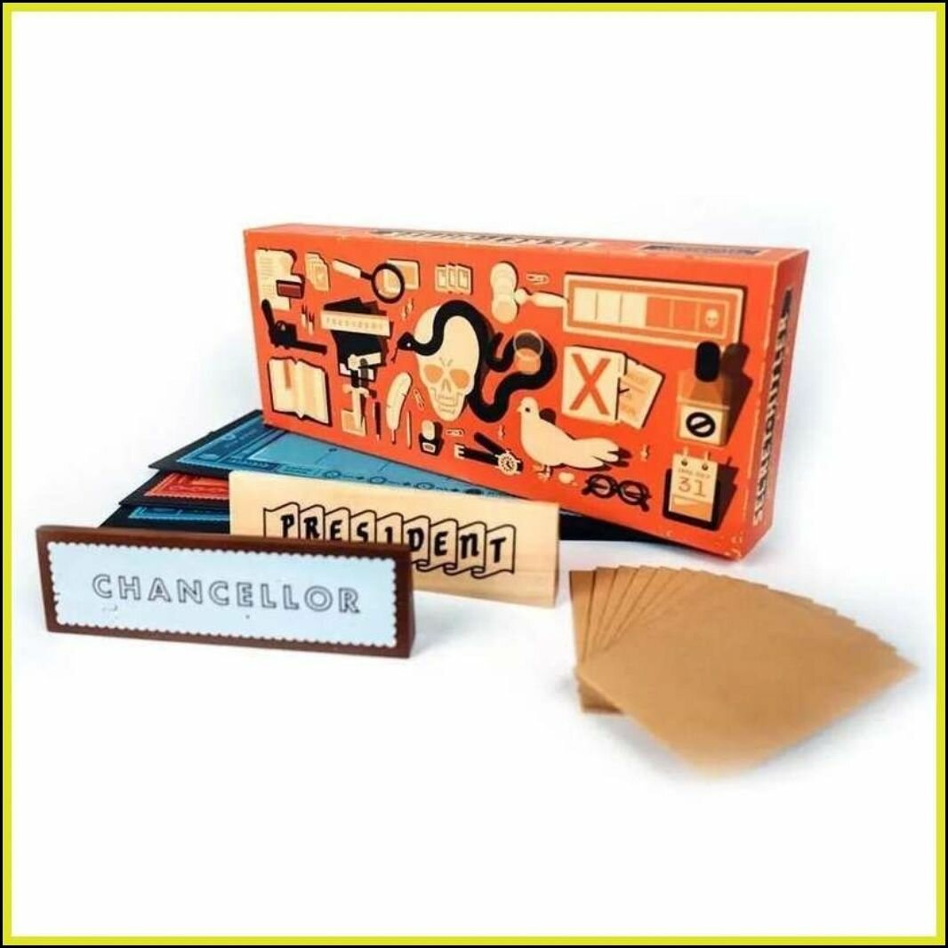 Настольная Карточная Игра Настольная Secret Hitler Игра (Карточная) Новая Версия Игры