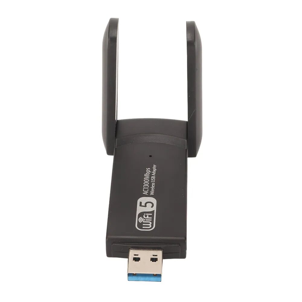 Wi-Fi адаптер AC1300Mbps Wireless USB Adapter Wifi 5 Dual Band Network Adapter для компьютера