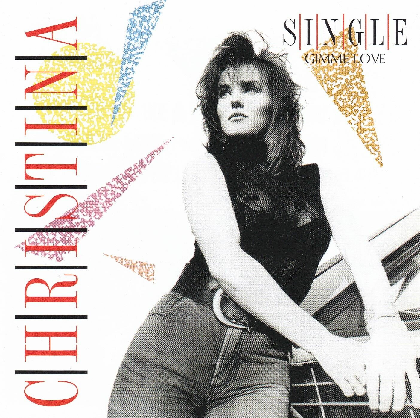Christina - Single - Gimme Love, 1988, 4-page, CD-Аудио