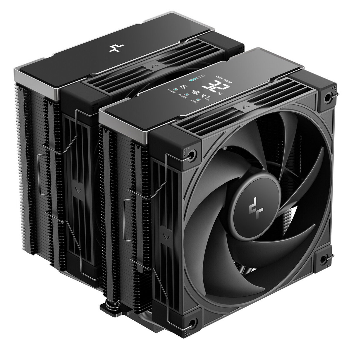 Кулер для процессора Deepcool AK620 G2 DIGITAL NYX, 300Вт, 4-pin, RTL (R-AK620G2-BKNNMN-GJD-1)