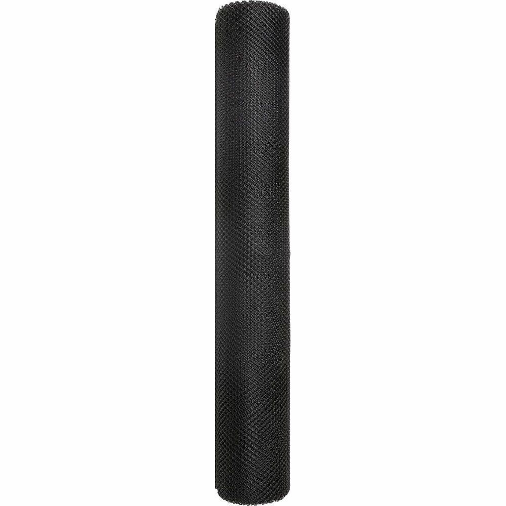 Сетка ЗУБР особопрочная, от кротов, грызунов, 1х10 м, ячейка ромб 9х9 мм, черная, пластиковая