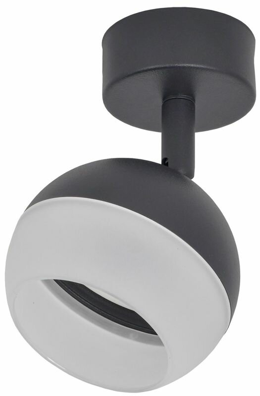 Светильник 4011 GX53 настенно-потолочный черн. IEK LT-USB0-4011-GX53-1-K02