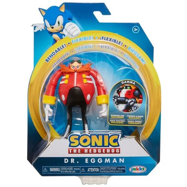 Фигурка Sonic The Hedgehog Dr. Eggman (Доктор Эггман) 12 см из ABS пластика