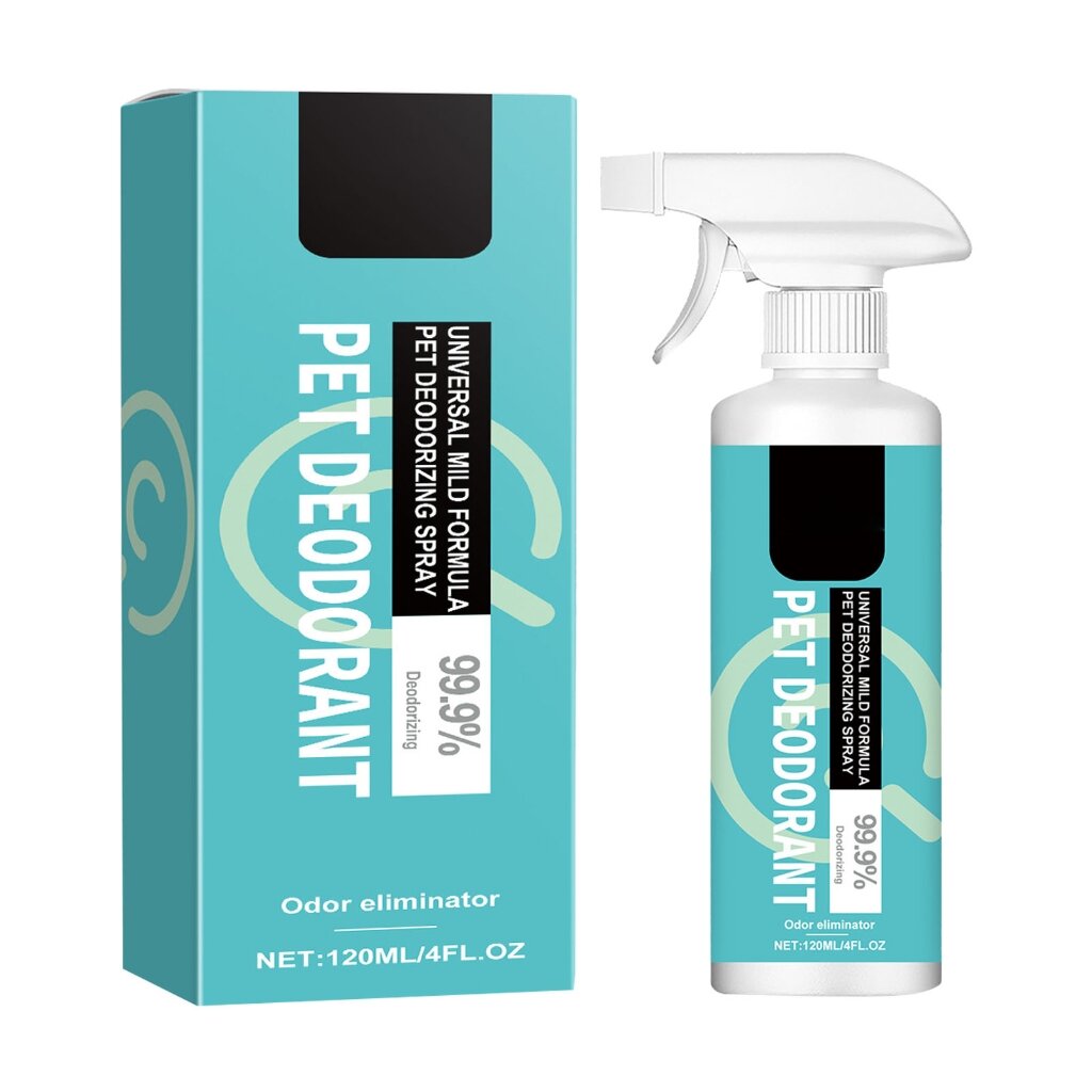 120 мл Дезодорантов Для Собак и Кошек С Натуральным Растением, Средства Для Ухода За Собаками, Средства для удаления Запаха Домашних Животных, Средства для Придания Свежести