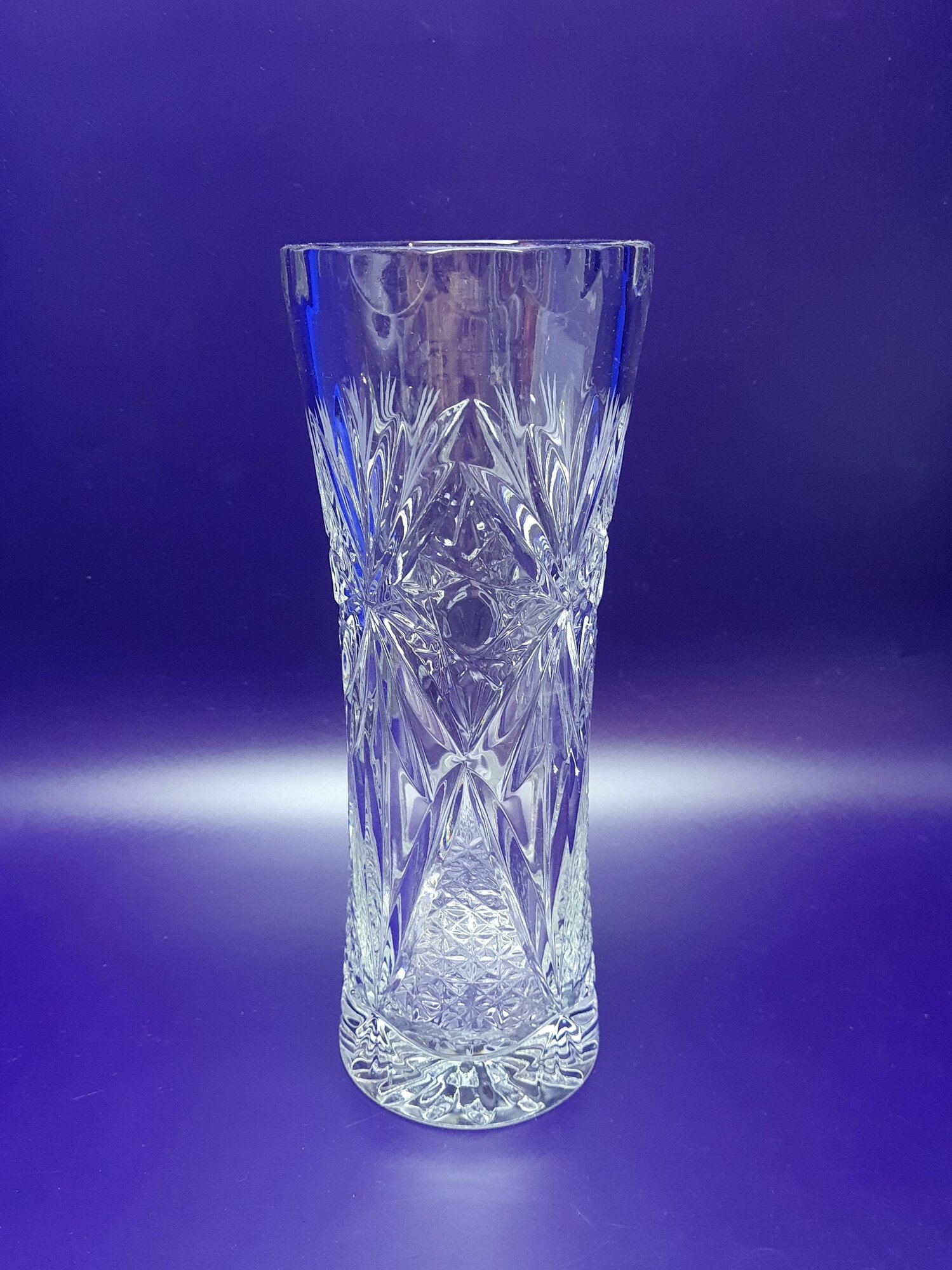 Винтажная ваза интерьерная, 24,5 см, СССР, 80е