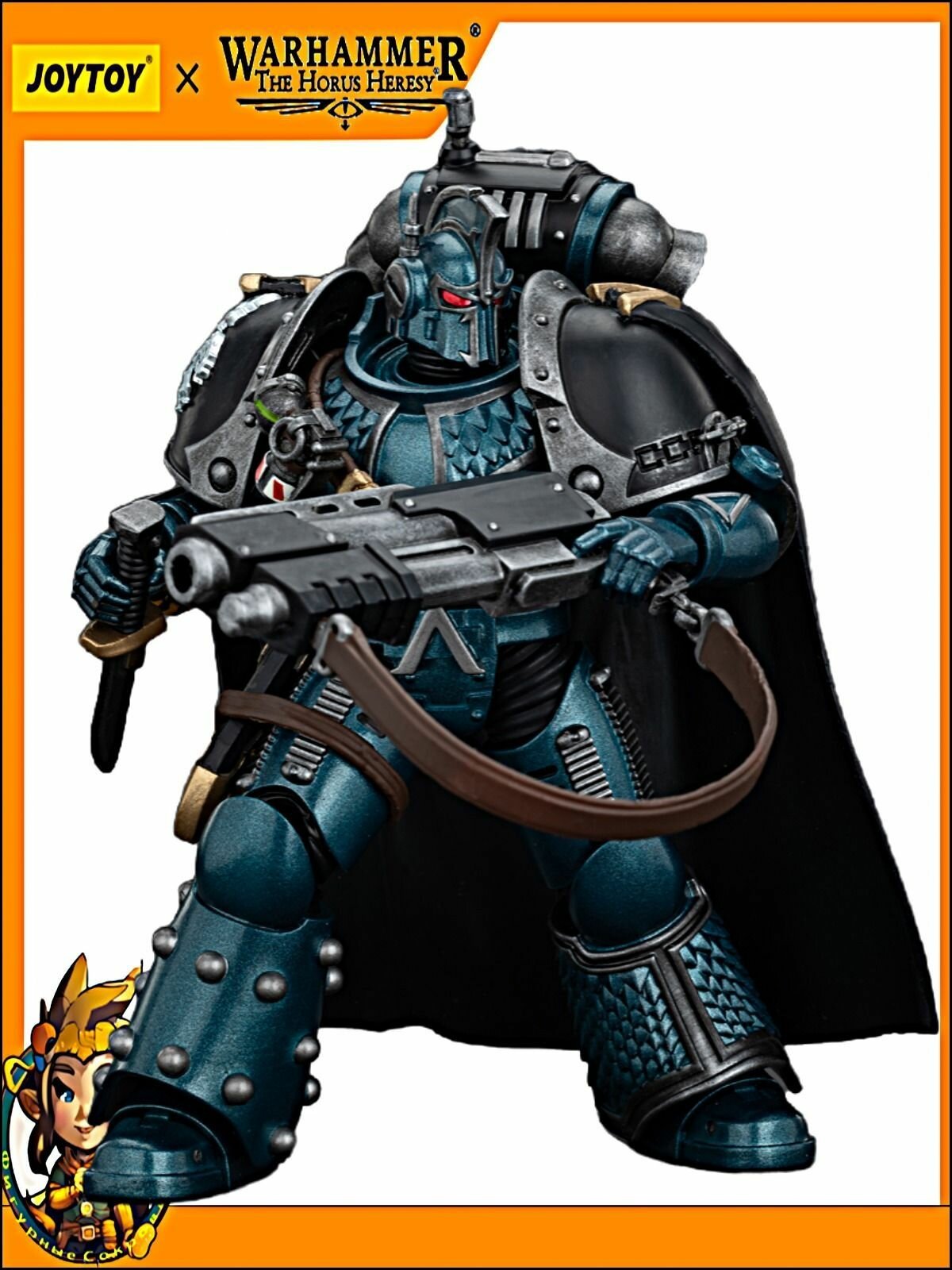 Аниме фигурки Alpha Legion Saboteur Consul JOYTOY Warhammer The Horus Heresy 1/18 Подарочная модель