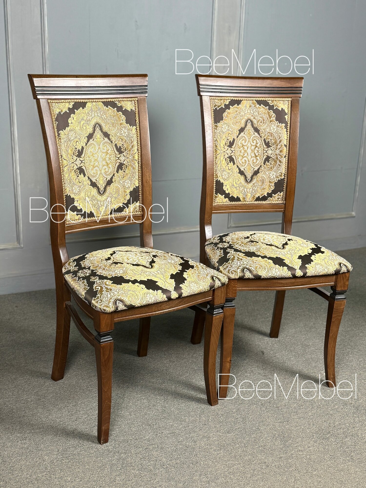 Стулья из массива бука 2шт