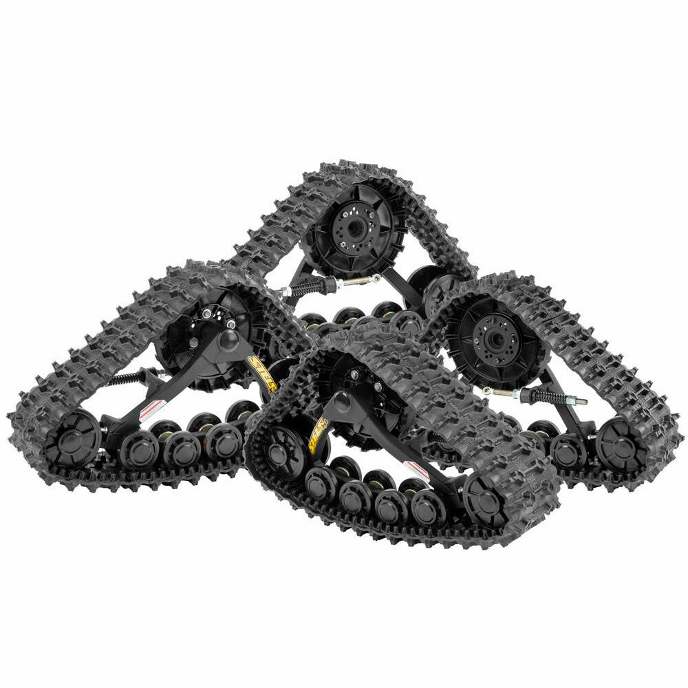Гусеничный комплект GK020500, черный с кронштейнами для ATV Гепард 2.0, в упаковке
