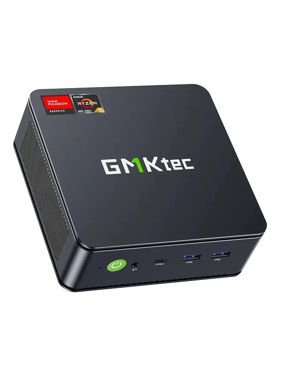 Неттоп GMKtec Mini NucBox M5Ultra Mini Ryzen 7 7730U/16Gb/SSD512Gb RGr/W11Pro/черный