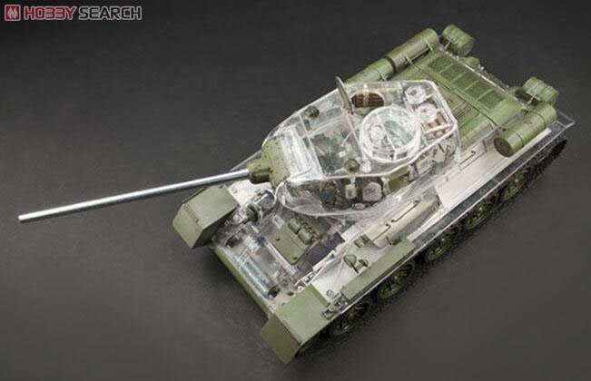AFV Club AF35S55 1/35 T-34/85 1944 Фабрика 183 Полный комплект интерьера и прозрачная башня