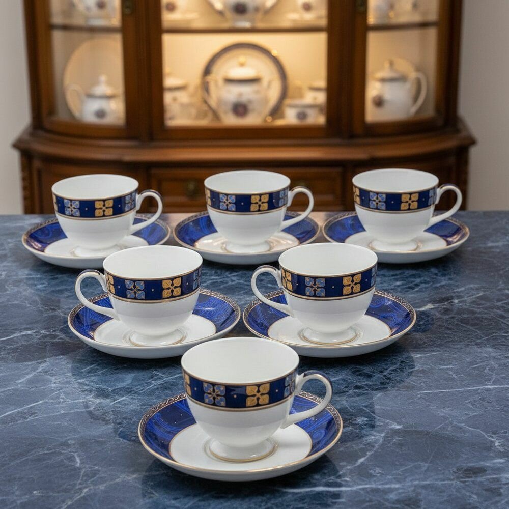 Чайный набор на 6 перс. Золотой Палермо (Gold Palermo Pavone) A2074723