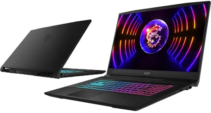 Ноутбук MSI Katana 17, B12UCX-1604XRU, 17.3" 1920x1080, Intel Core i5 12450H, RTX2050 4ГБ, 16ГБ, 512ГБ SSD, Win11