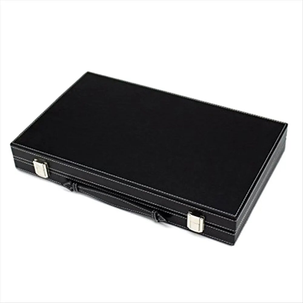 Классическая настольная игра с кожаным чехлом, складная доска, подарочная упаковка, портативный набор для игры в нарды для путешествий для взрослых