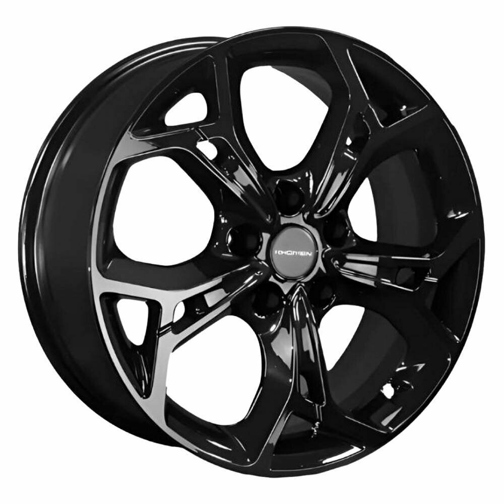Колесный диск Khomen KHW1702 7x17 5x108 ET50 D63.3 Black