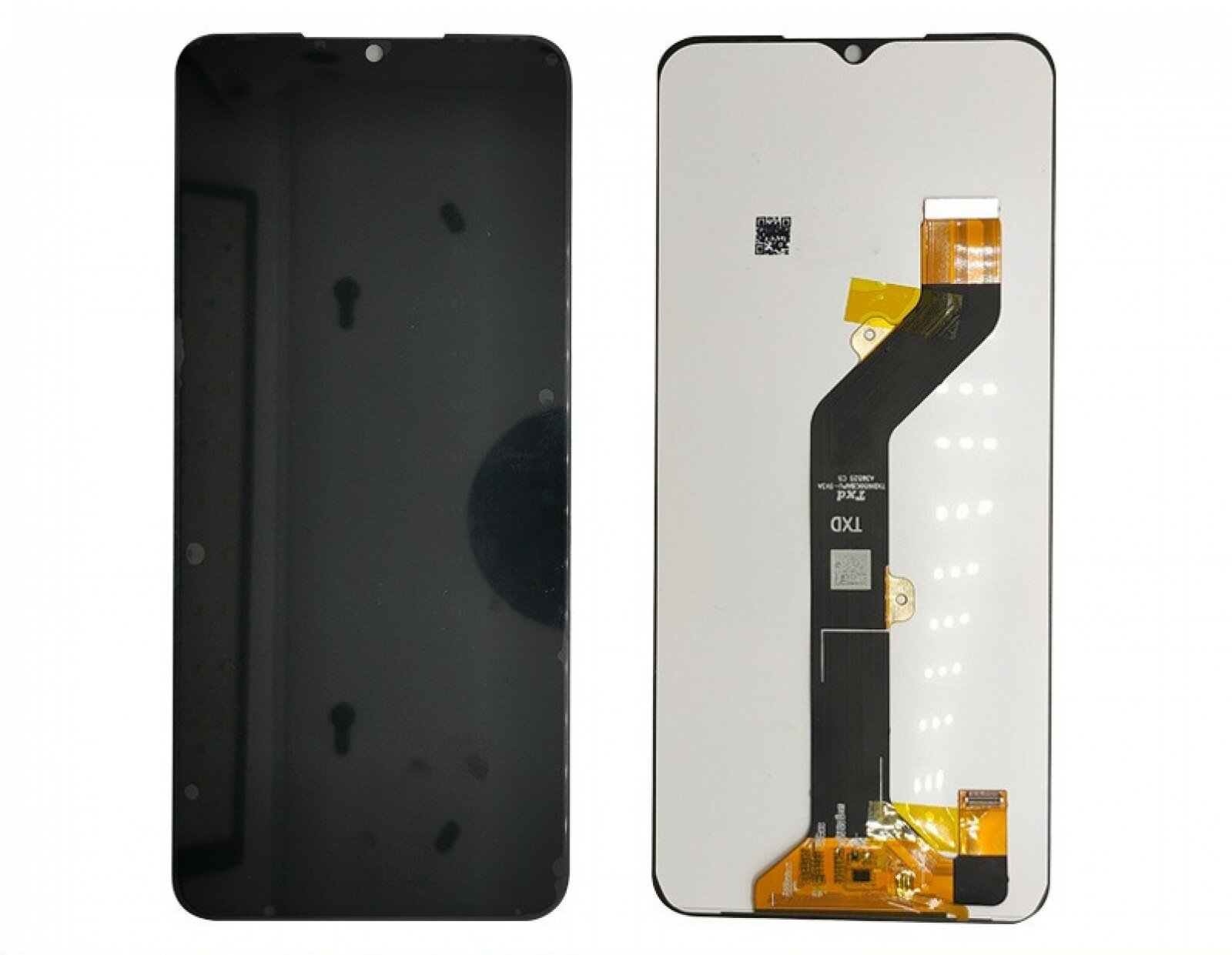 LCD-ЖК сенсорный дисплей-экран модуль MyPads для Tecno Spark 7 черный с ёмкостным тачскрином