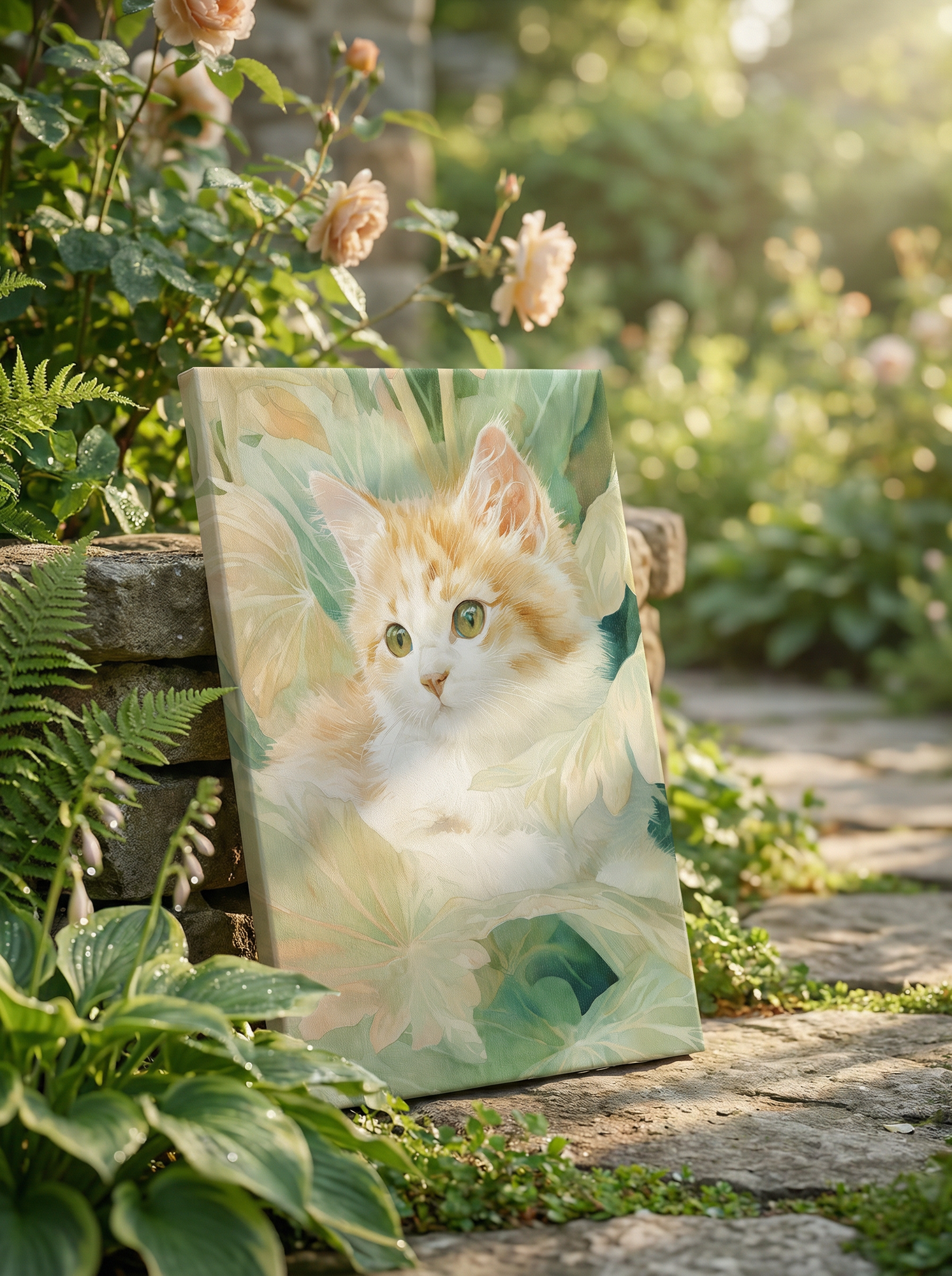 Картина Postermarket "Котенок " холст на подрамнике 50х70 см